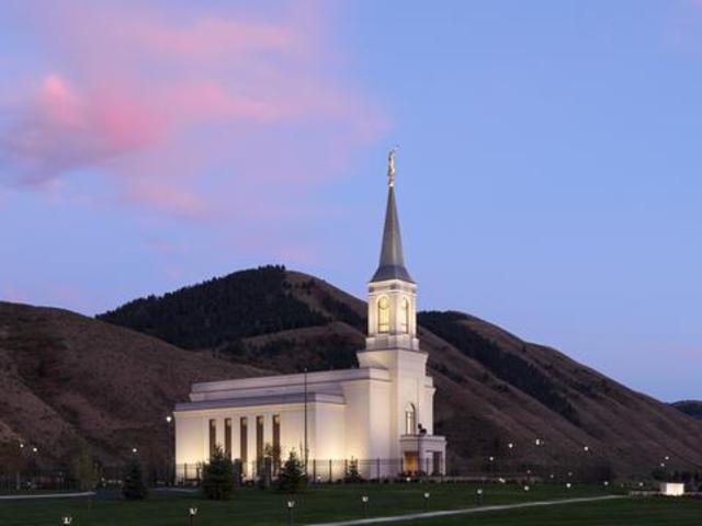 Le public est invité à visiter le temple de Star Valley (Wyoming)